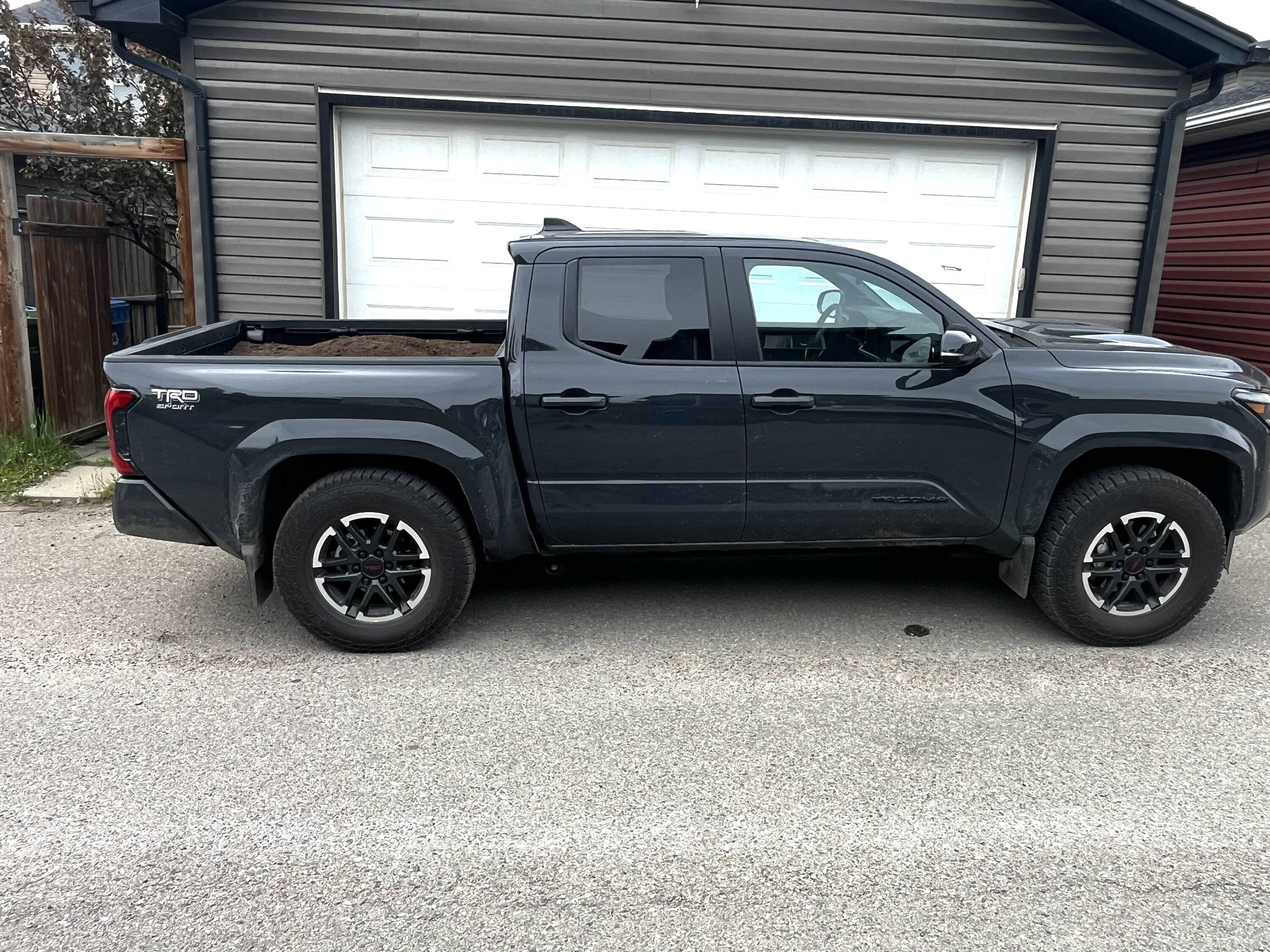 Dirt Hauling Results - 1 Cubic Yard of Soil | 2024 Tacoma Forum (4th Gen) News, Specs, Models ...