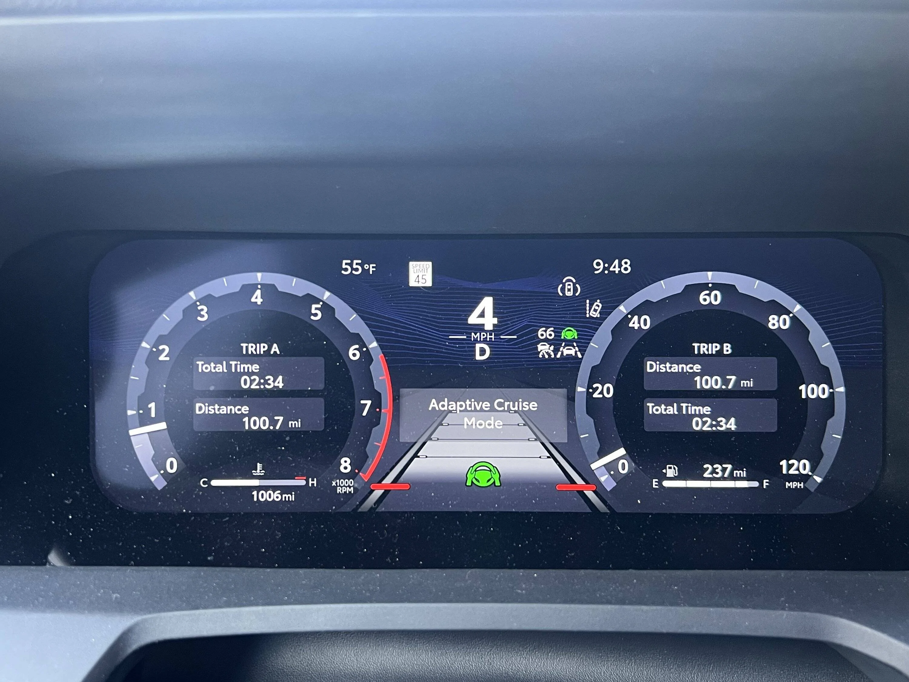 Instrument Cluster Set Up (Changes On Its Own) | 2024 Tacoma Forum (4th ...