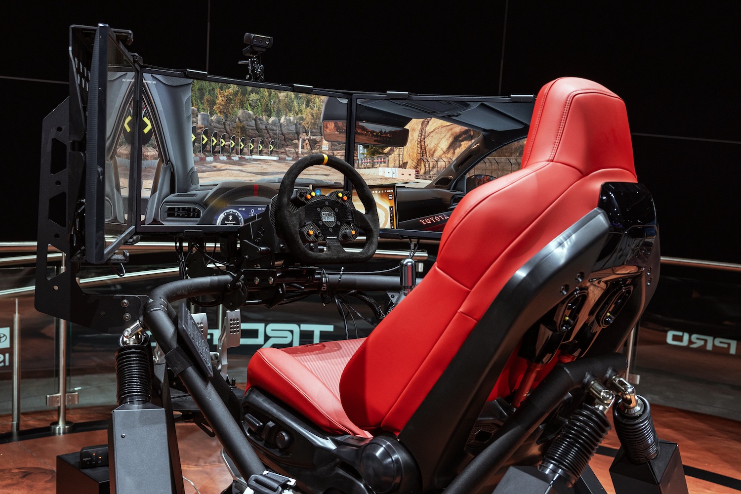 IsoDynamic Performance Seat Simulator for 2024 Tacoma @ SEMA 2023 ...