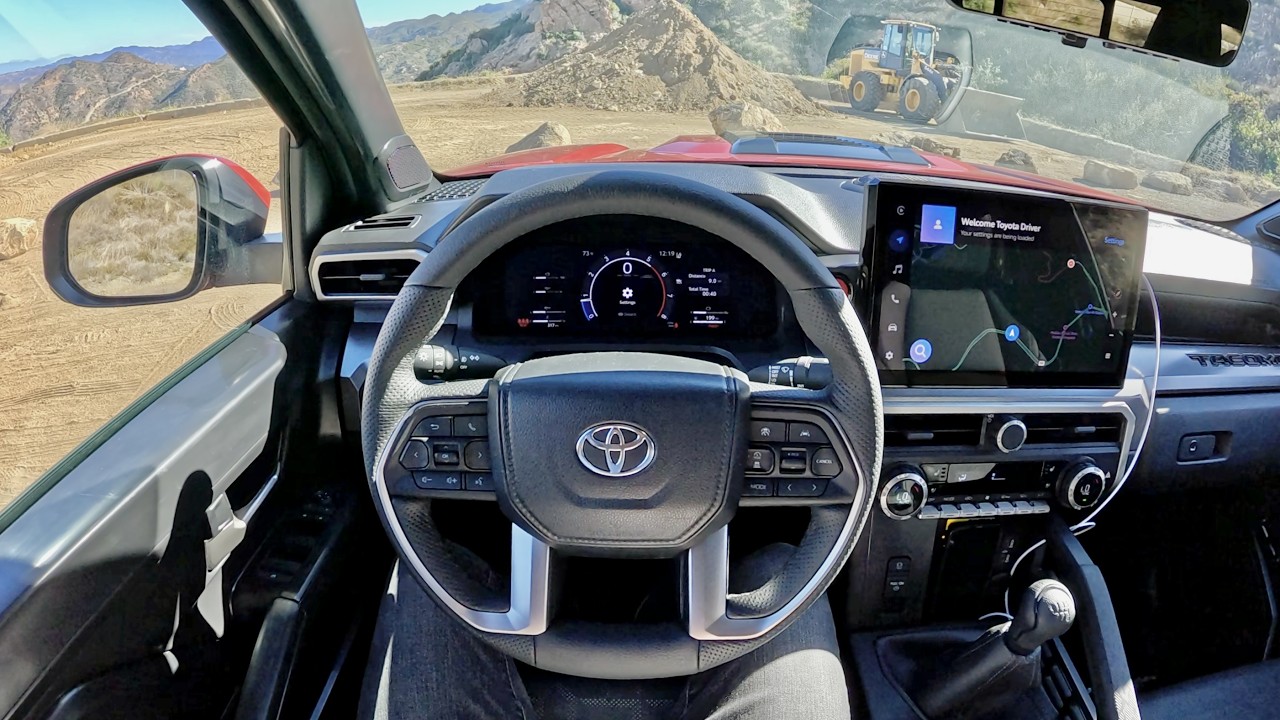 6-Speed Manual 2024 Tacoma POV Driving Impressions / Review vs. auto ...