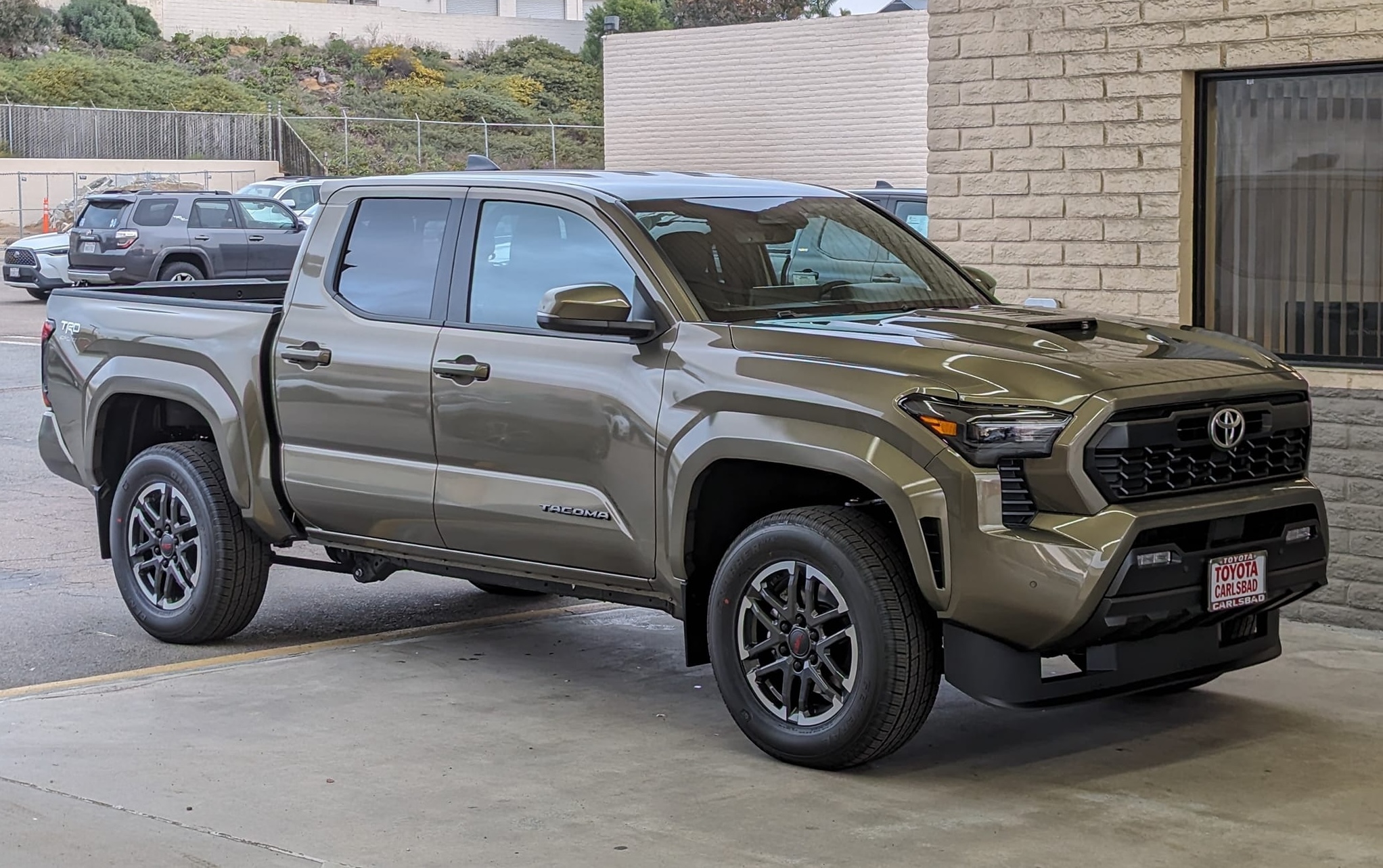 First ever look at Bronze Oxide 2024 Tacoma TRD Sport | 2024 Tacoma ...