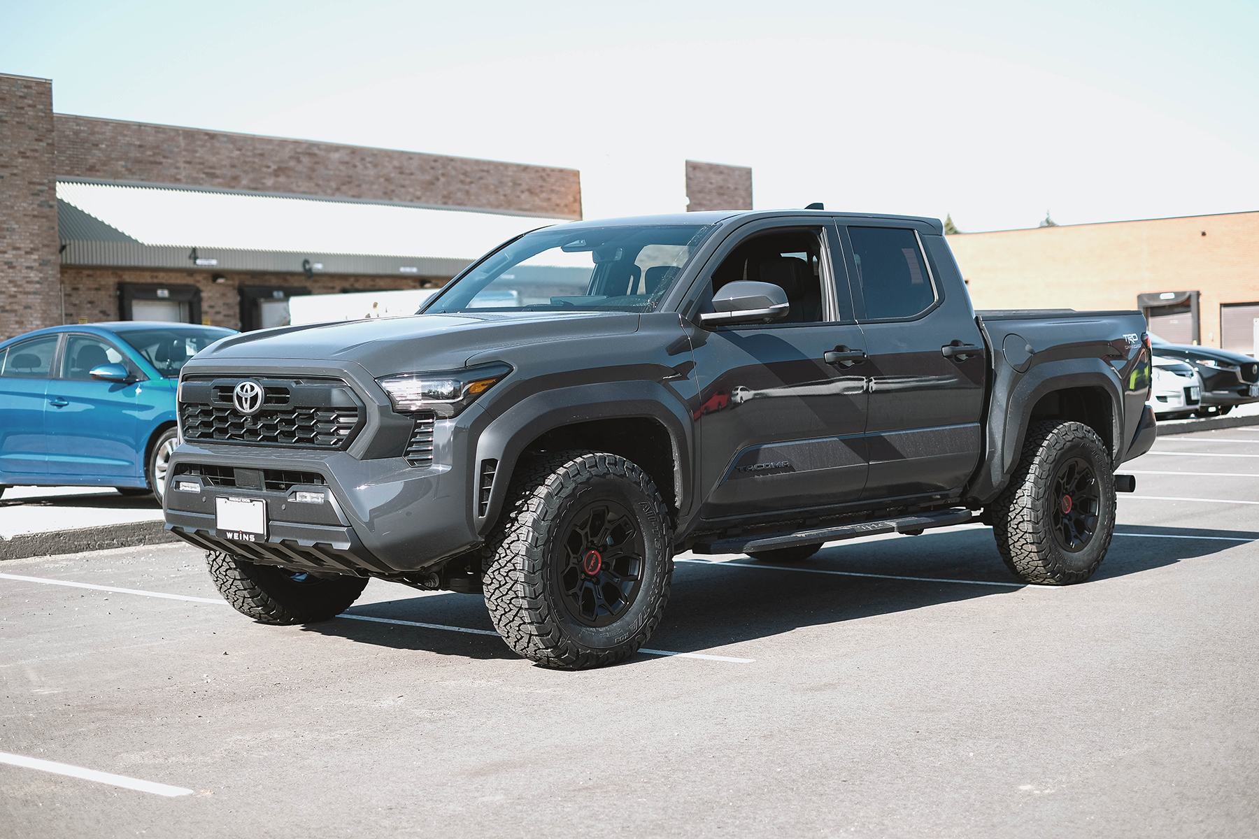 285/70R17 BFGoodrich KO3 on 17x8 +15 Aftermarket Wheels (2024 Tacoma ...