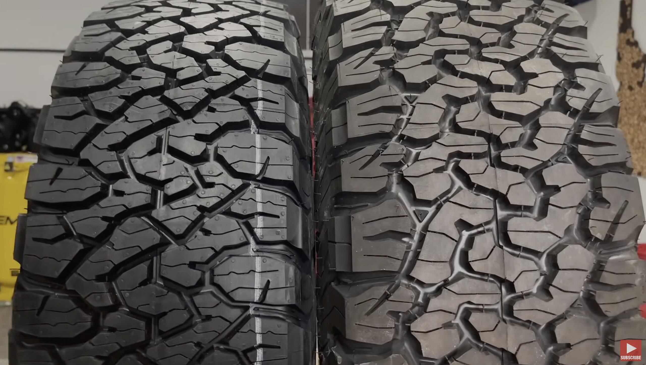 KO3 versus KO2 Tires Comparison -- Side by Side Look and Technical ...