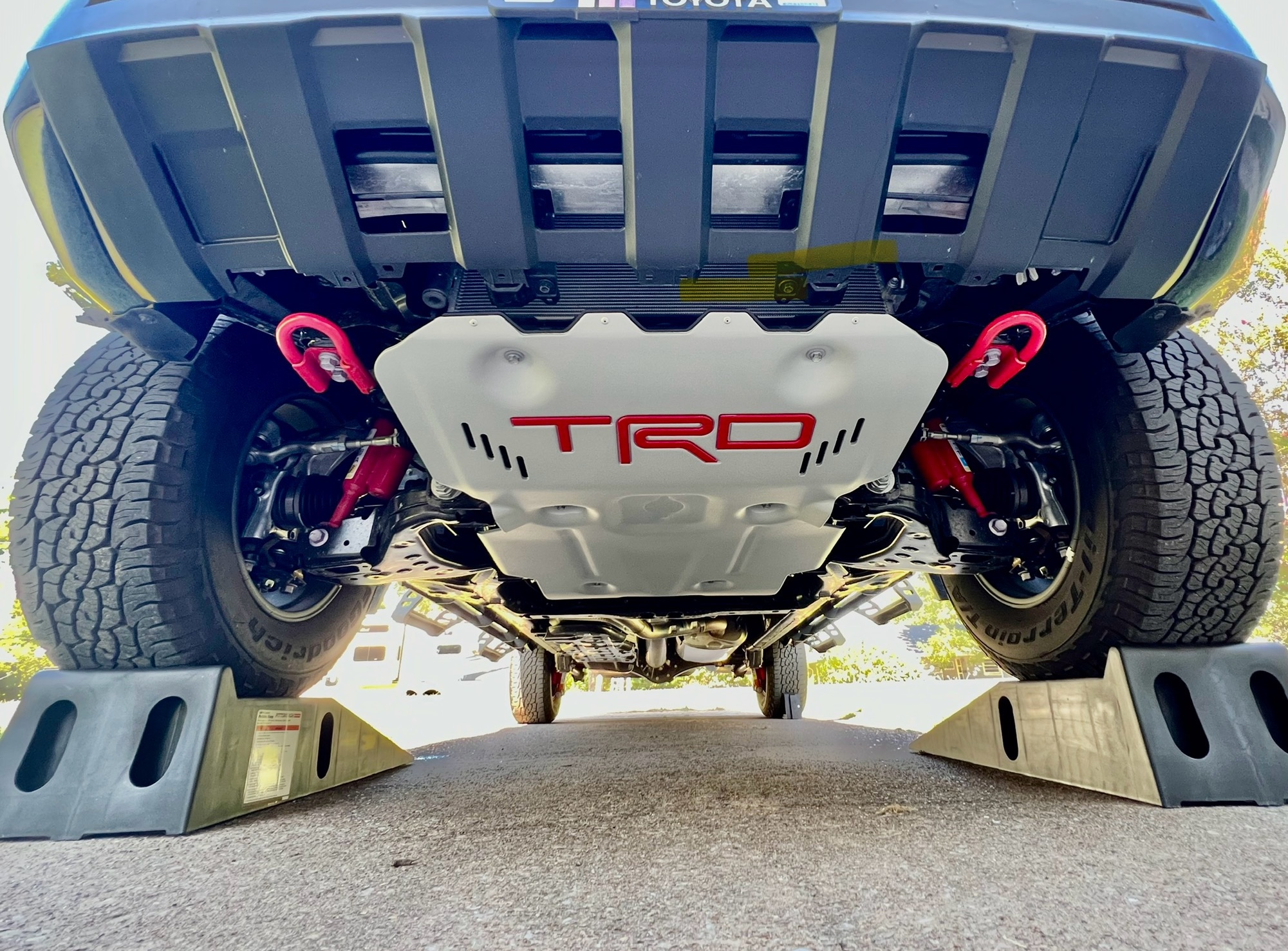 TRD Front Skid Plate Install on 2024 Tacoma | 2024 Tacoma Forum (4th ...