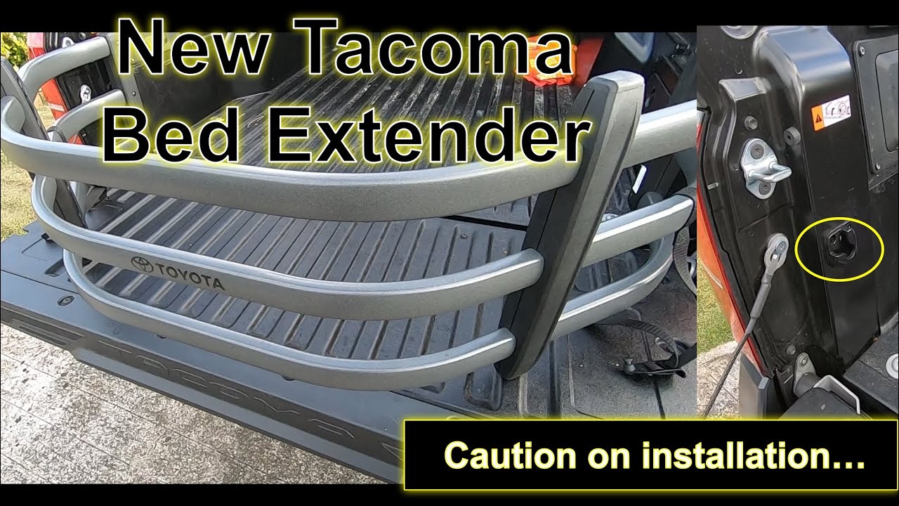 OEM Bed Extender Review (2024 Tacoma 4th Gen) | 2024 Tacoma Forum (4th ...