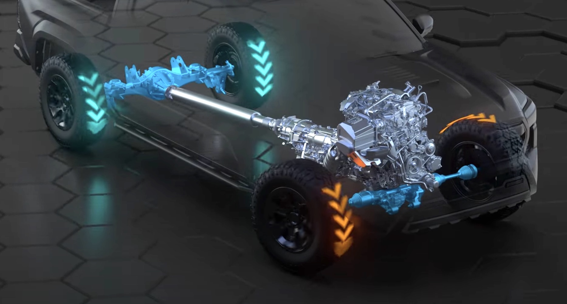 Tacoma 4WD Systems & Drivetrain Technologies Explained by Toyota | 2024 ...