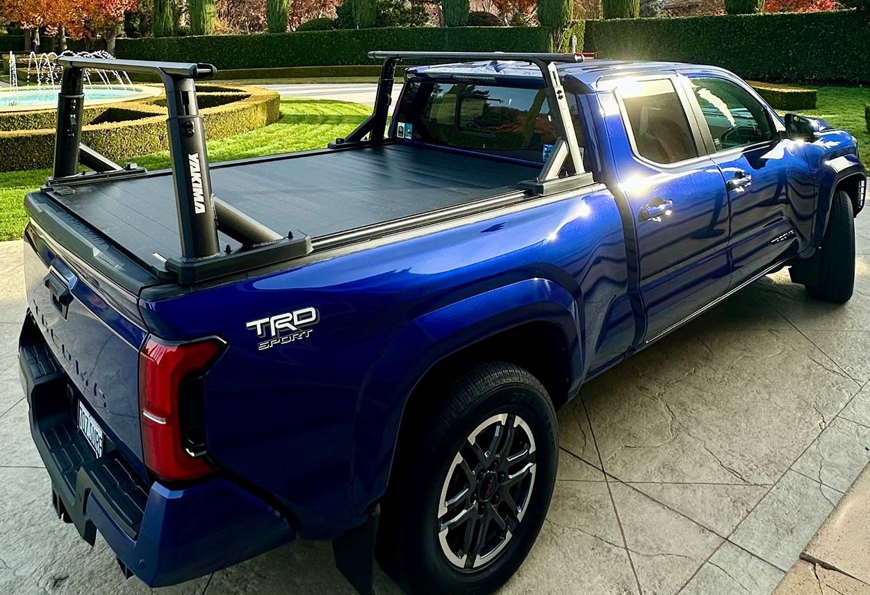 Bed Rack & Tonneau combo: Yakima Overhaul Rack & Retrax Pro Locking ...