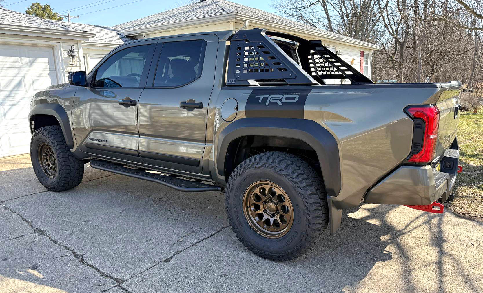 Bronze Oxide TRD OR 3" Lift, 35" Baja Boss ATs, SCS Blaze 10s +20 ...