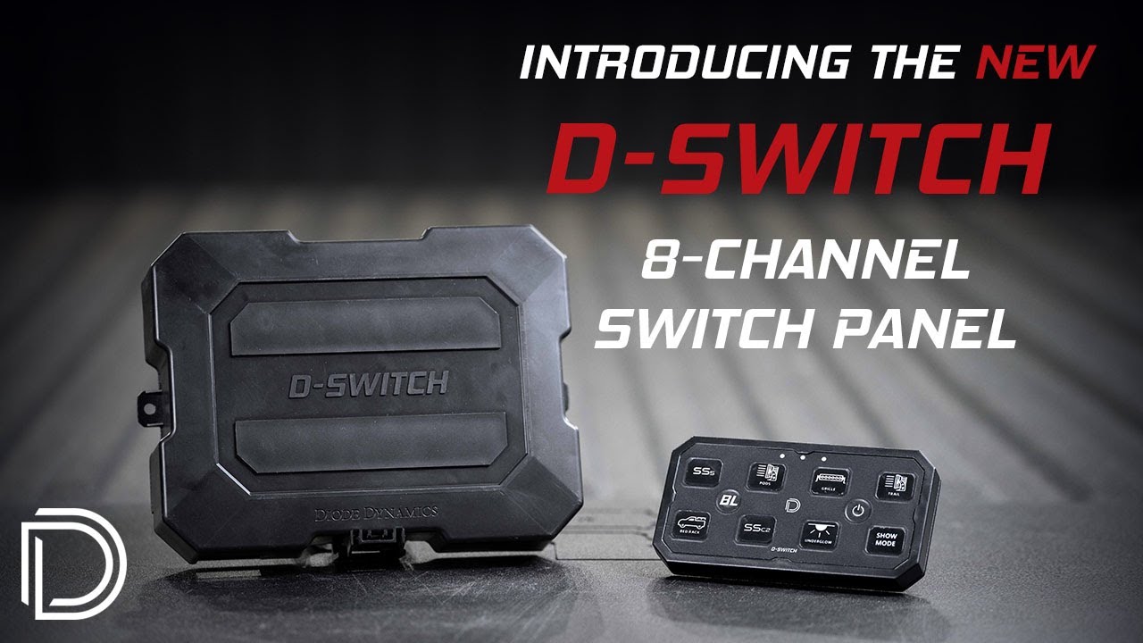 Meet the D-Switch 8-Channel Switch Panel—Full Command at Your ...